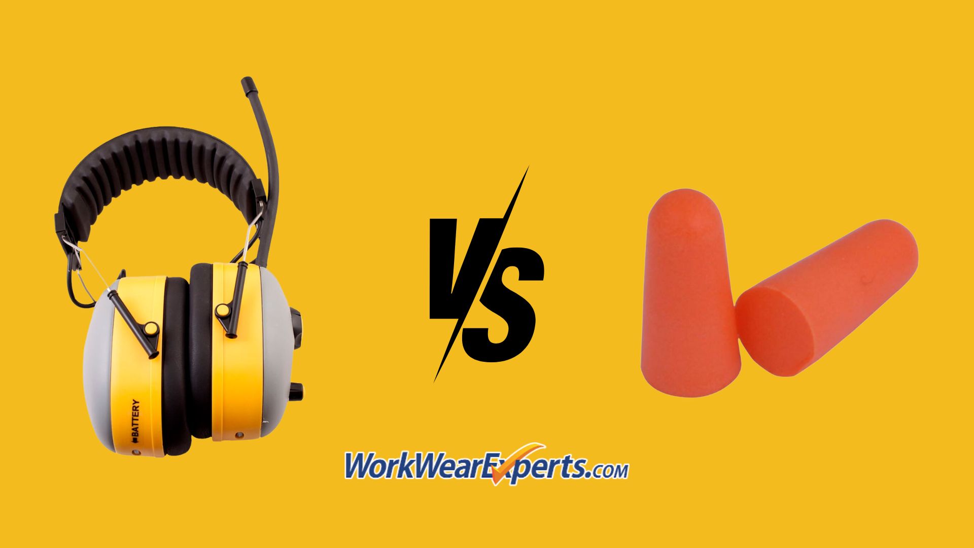 Hearing Protection at Work: Ear Muffs and Ear Plugs Guide | Workwear Experts
