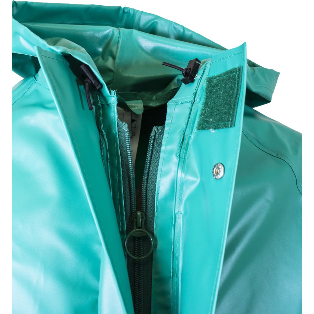 Chemical Resistant Hooded Jacket | WorkWear Experts