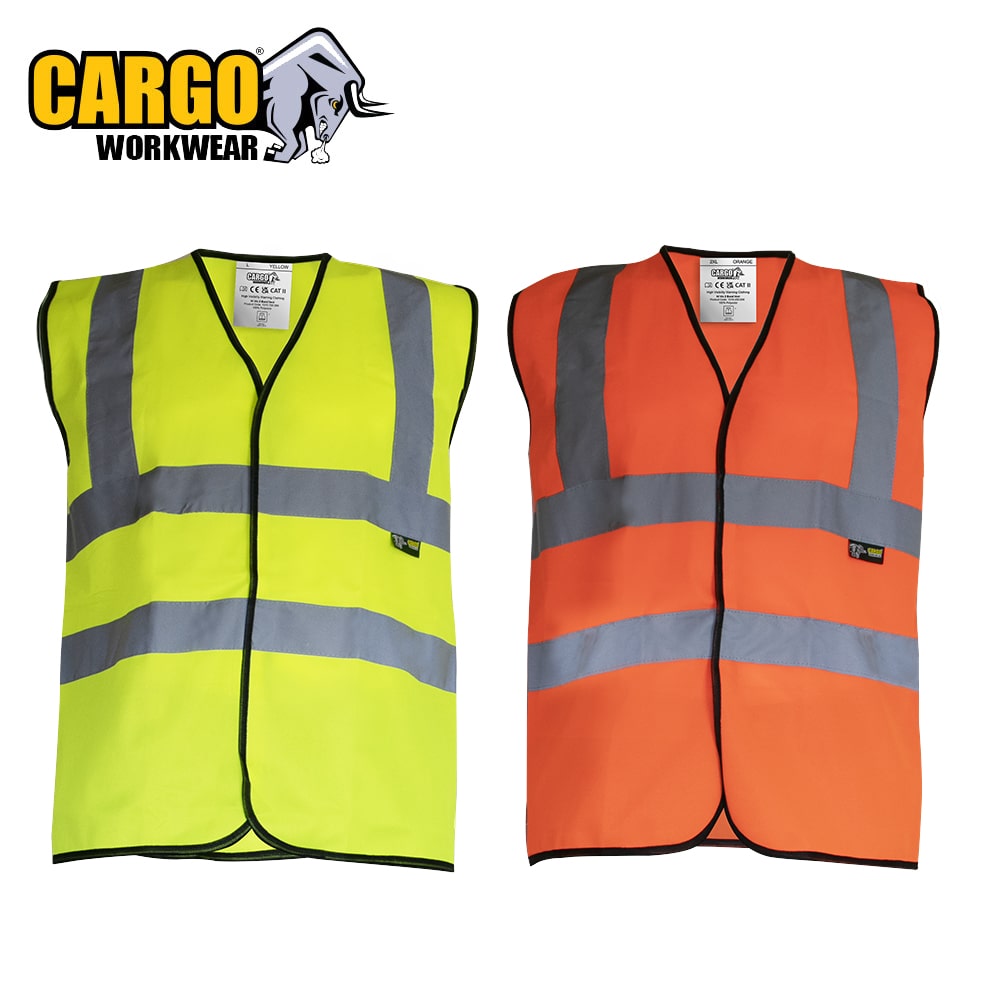 Cargo Hi-Vis 2 Band Vest | WorkWear Experts