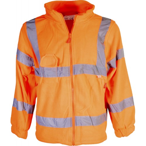 Hi-Vis Fleece Jacket | WorkWear Experts