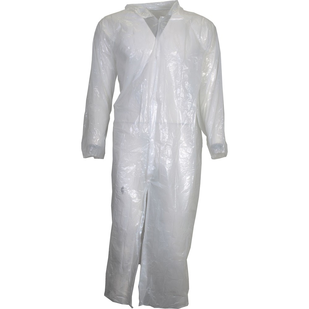 Visitor's Polyethylene Lab Coat | WorkWear Experts