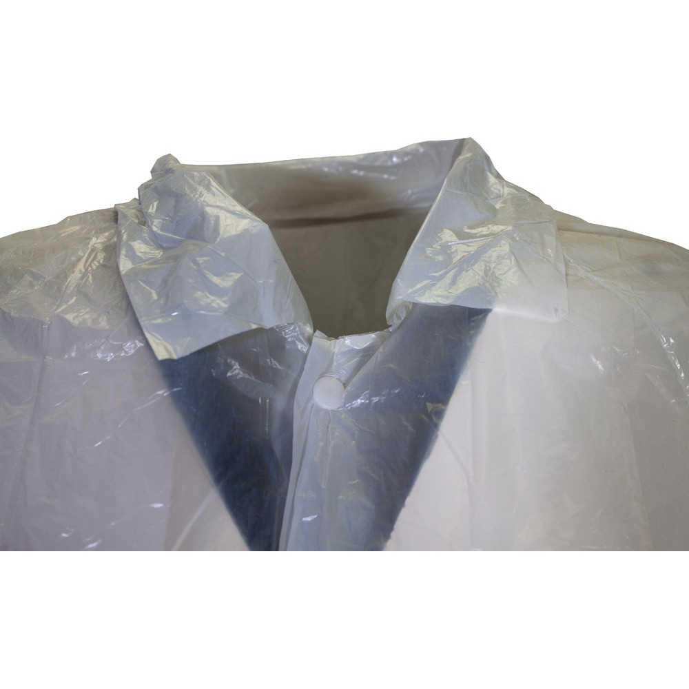 Visitor's Polyethylene Lab Coat | WorkWear Experts