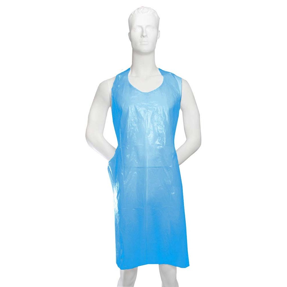 Disposable 15 Micron Embossed Polyethylene Apron | WorkWear Experts