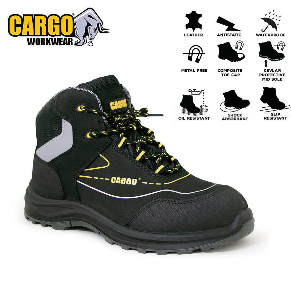 Cargo Dynamite Waterproof Safety Boot S7S SR FO | WorkWear Experts