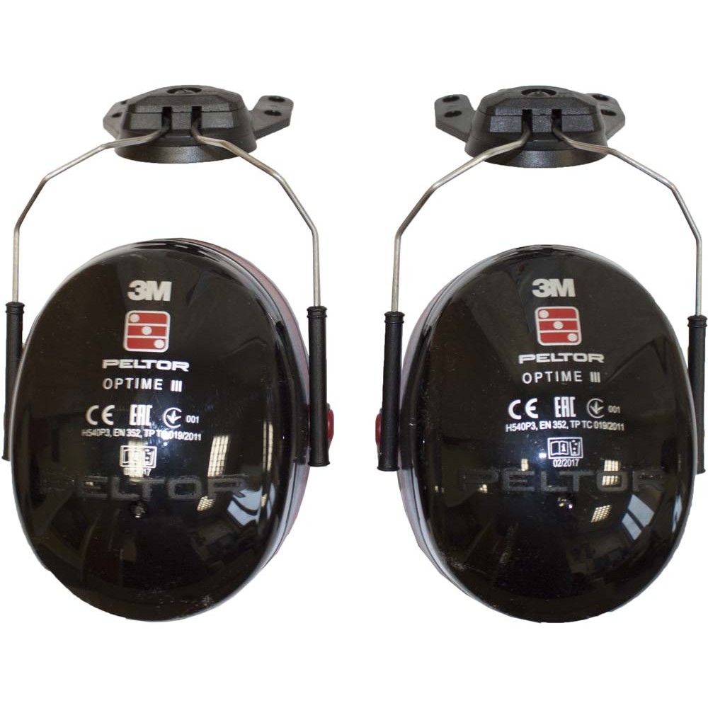 Optime III Earmuff Helmet Attachable Version | WorkWear Experts