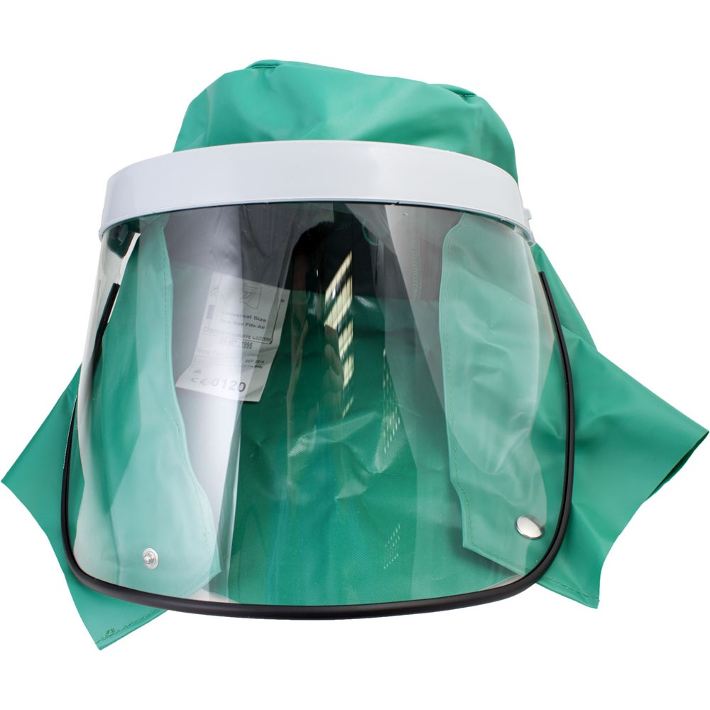 Chemical Hood With Visor | WorkWear Experts