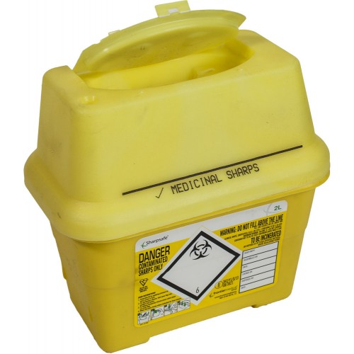 2 Litre Sharp Safe Box | WorkWear Experts