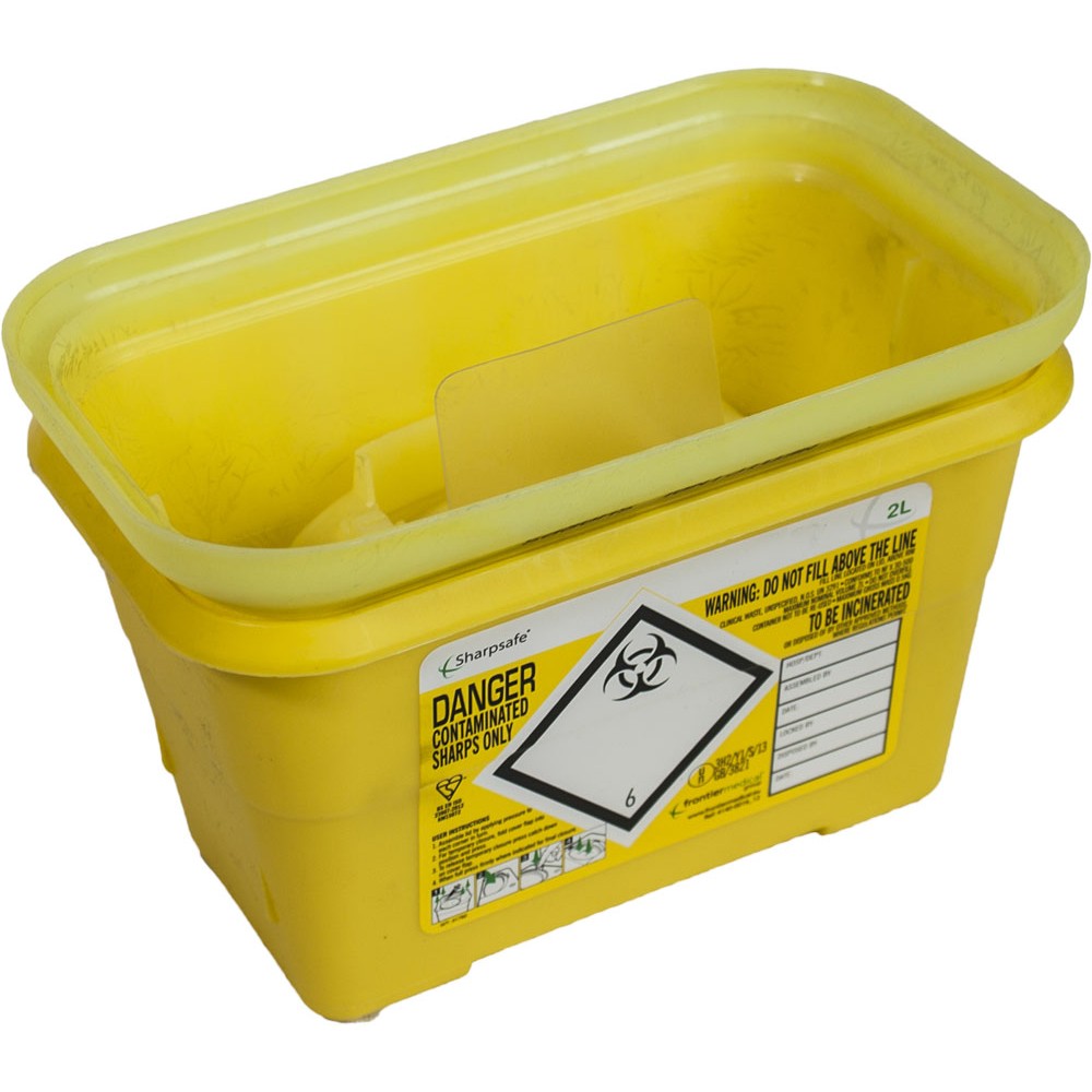 2 Litre Sharp Safe Box | WorkWear Experts