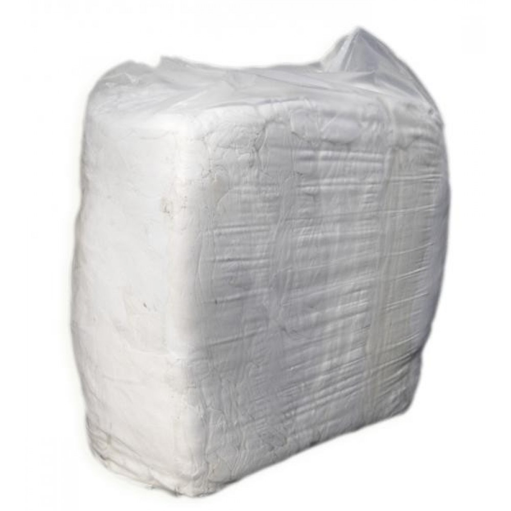 White Linen Rags 8kg Bag | WorkWear Experts