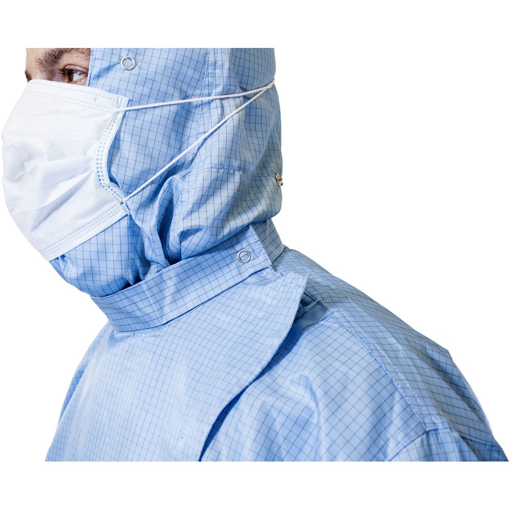 Cleanroom Lab Coat Lancer Style | WorkWear Experts