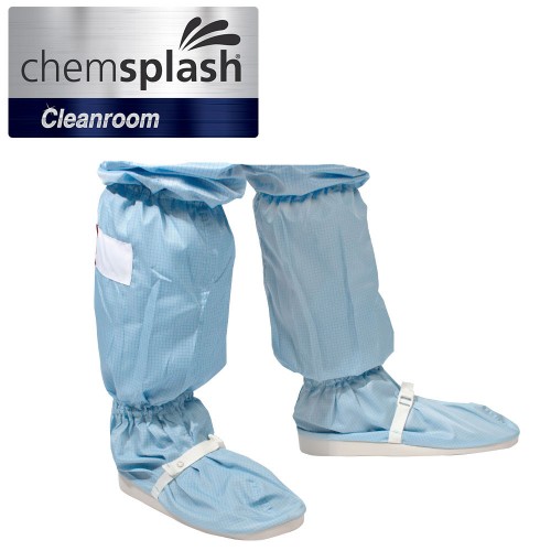 Chemsplash Cleanroom Overboots with Chemstat Sole | WorkWear Experts