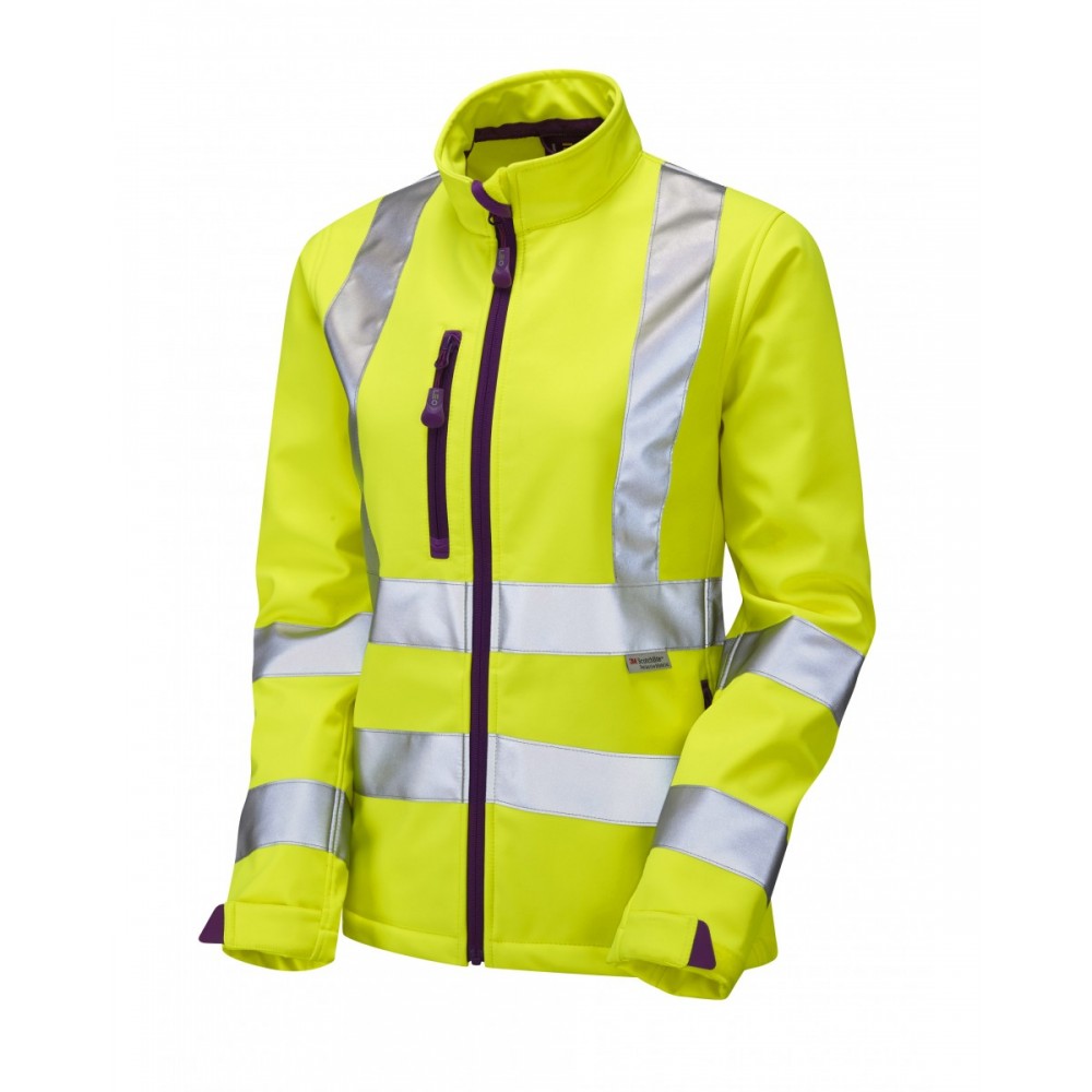 Honeywell Ladies Fitting Hi Viz Softshell Jacket | WorkWear Experts